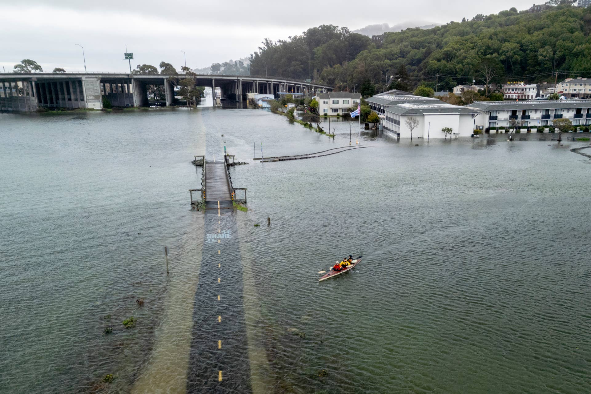 Rains, King Tides Cause Flooding in San Francisco Bay Area - Surfer
