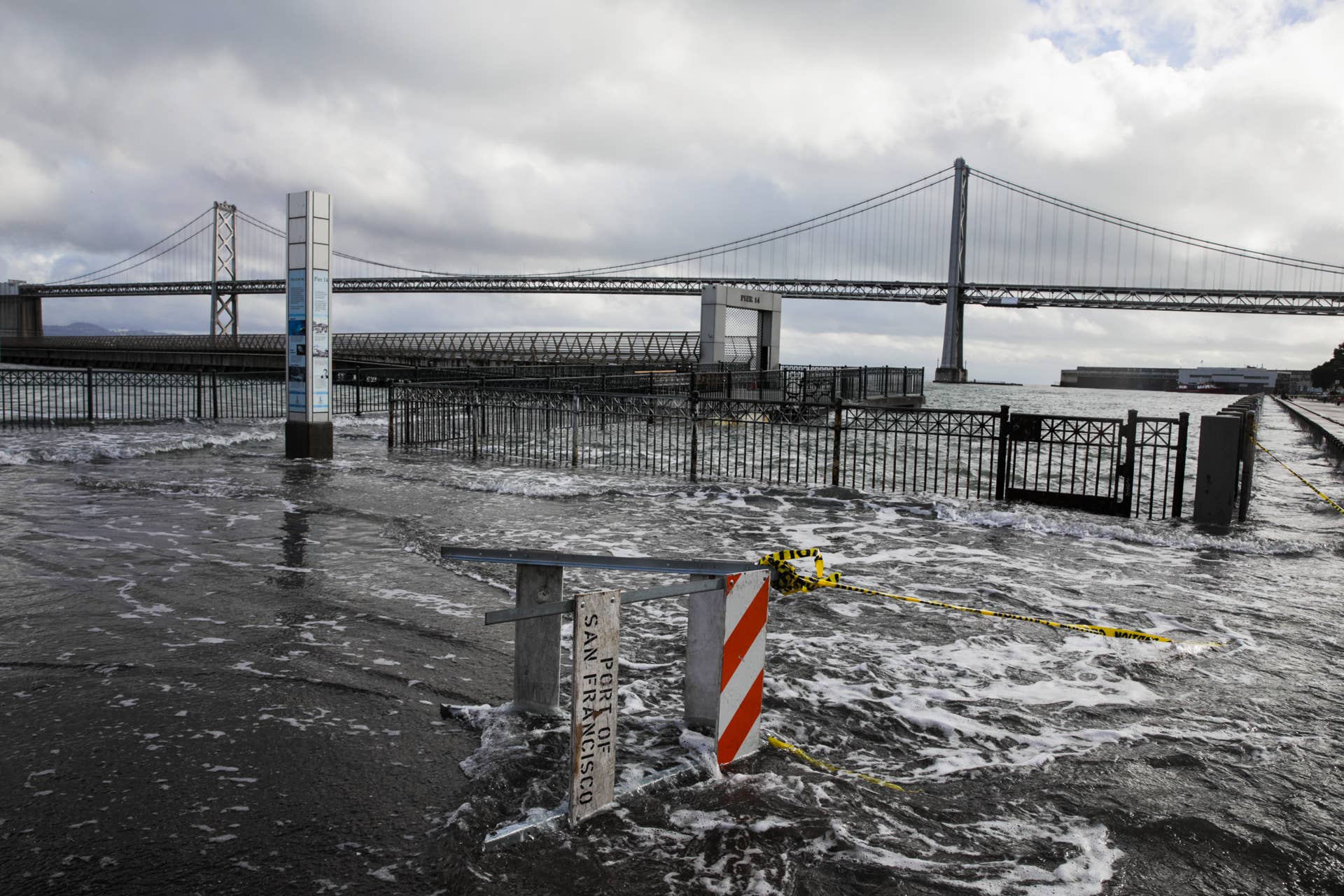 Rains, King Tides Cause Flooding in San Francisco Bay Area - Surfer