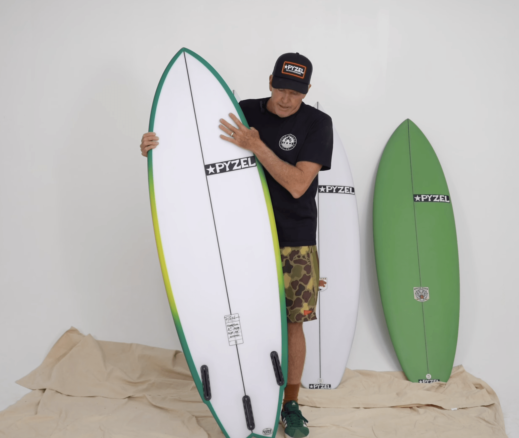 Jon Pyzel Details John John Florence’s Favorite Surfboards - Surfer