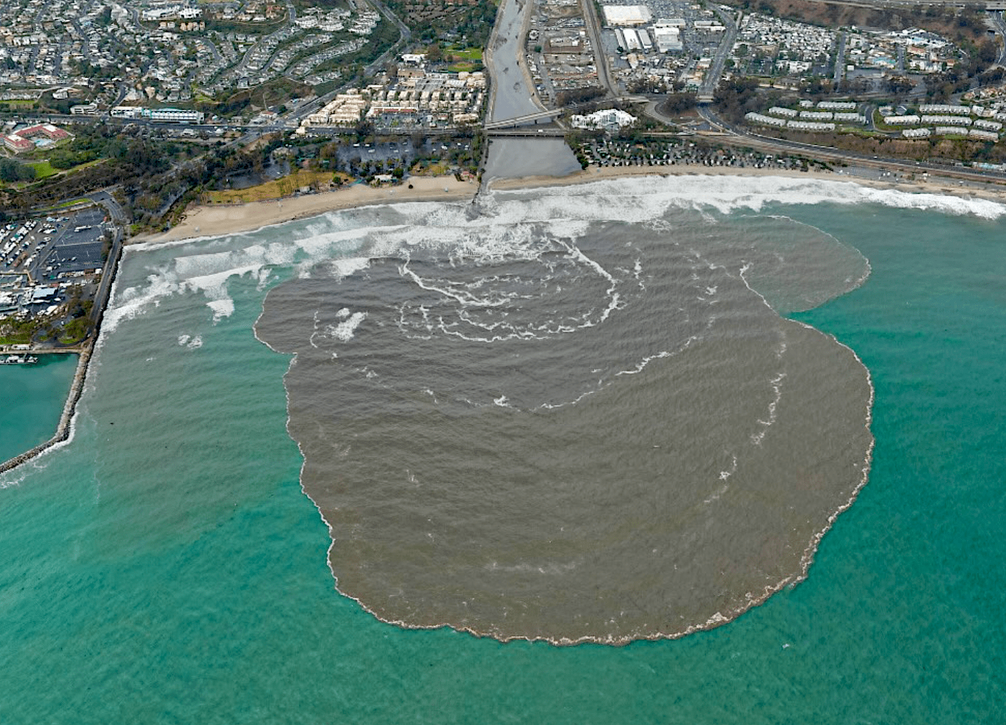 Massive River Floods Iconic Orange County Surf Spot (Video) - Surfer