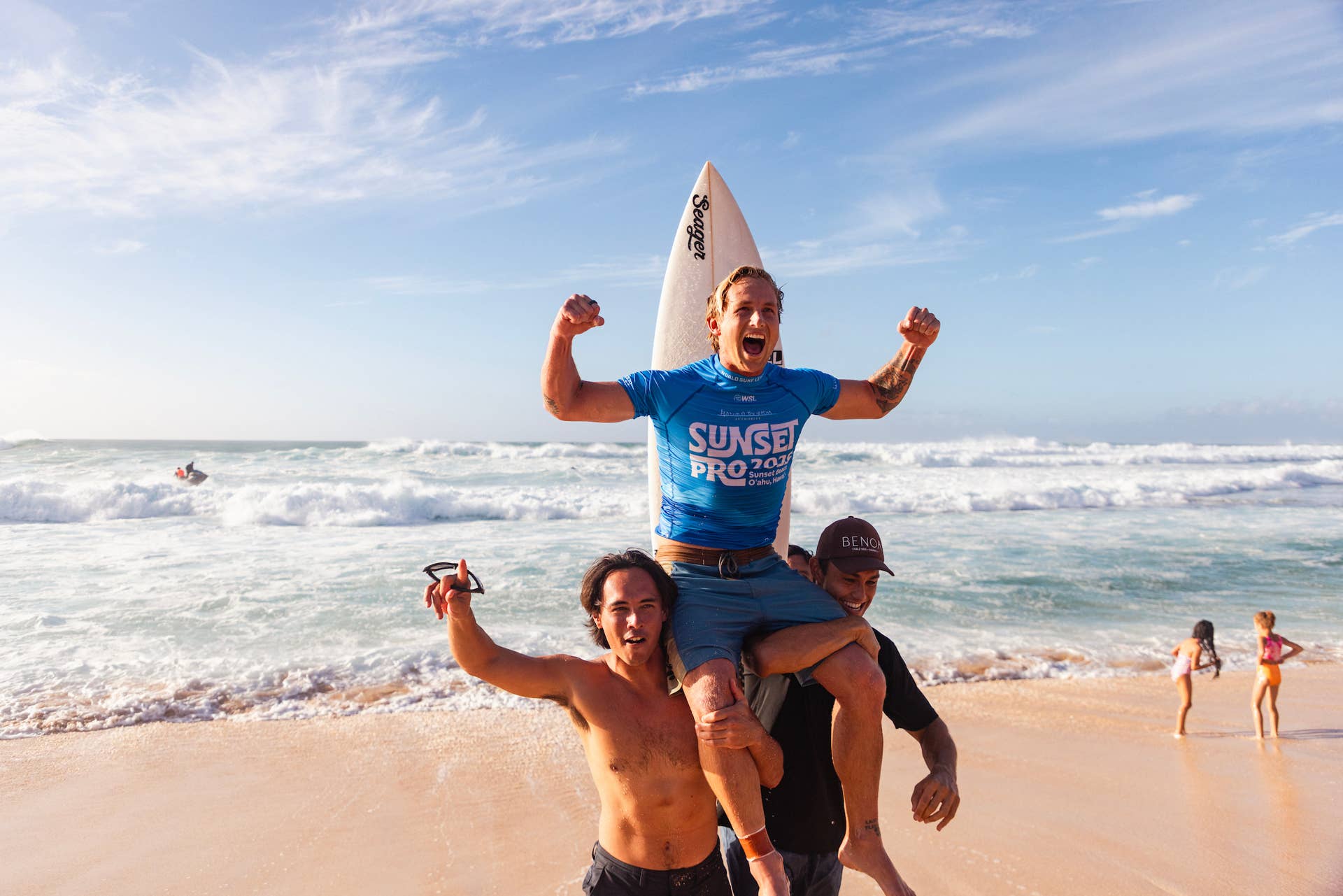 There's Nothing Like a Sunset Beach QS Contest - Surfer