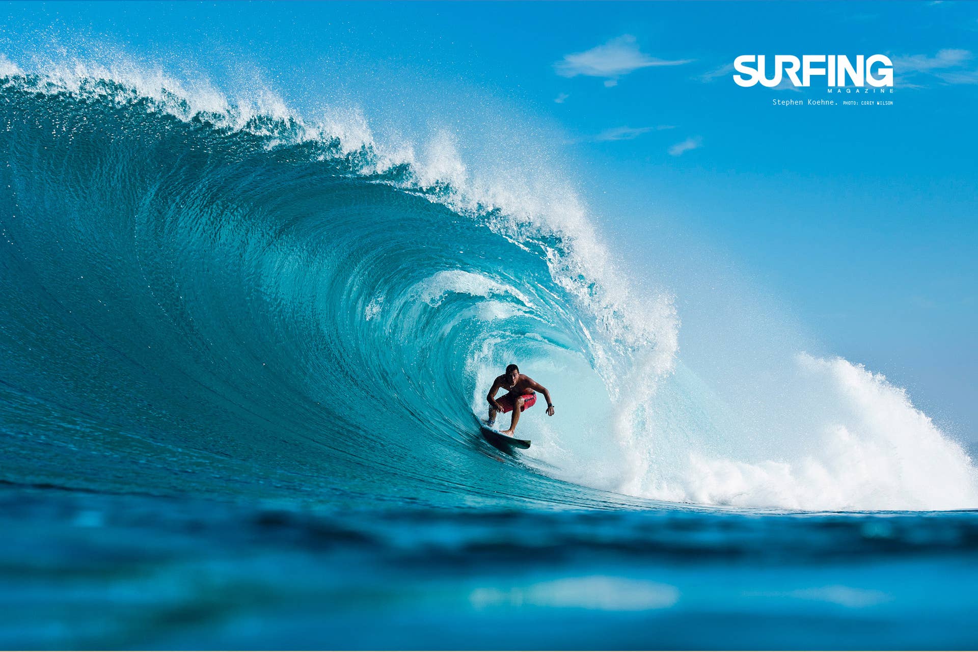 April 2013 Issue Wallpaper - Surfer