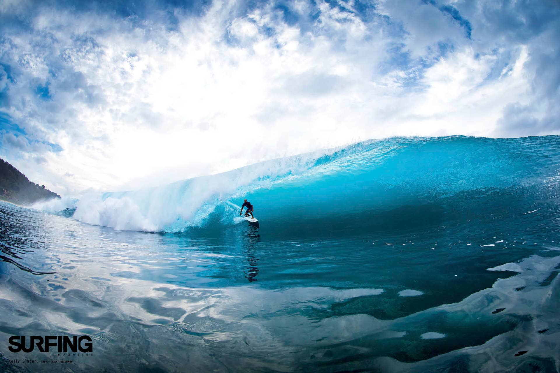 Kelly Slater Surfing Wallpaper